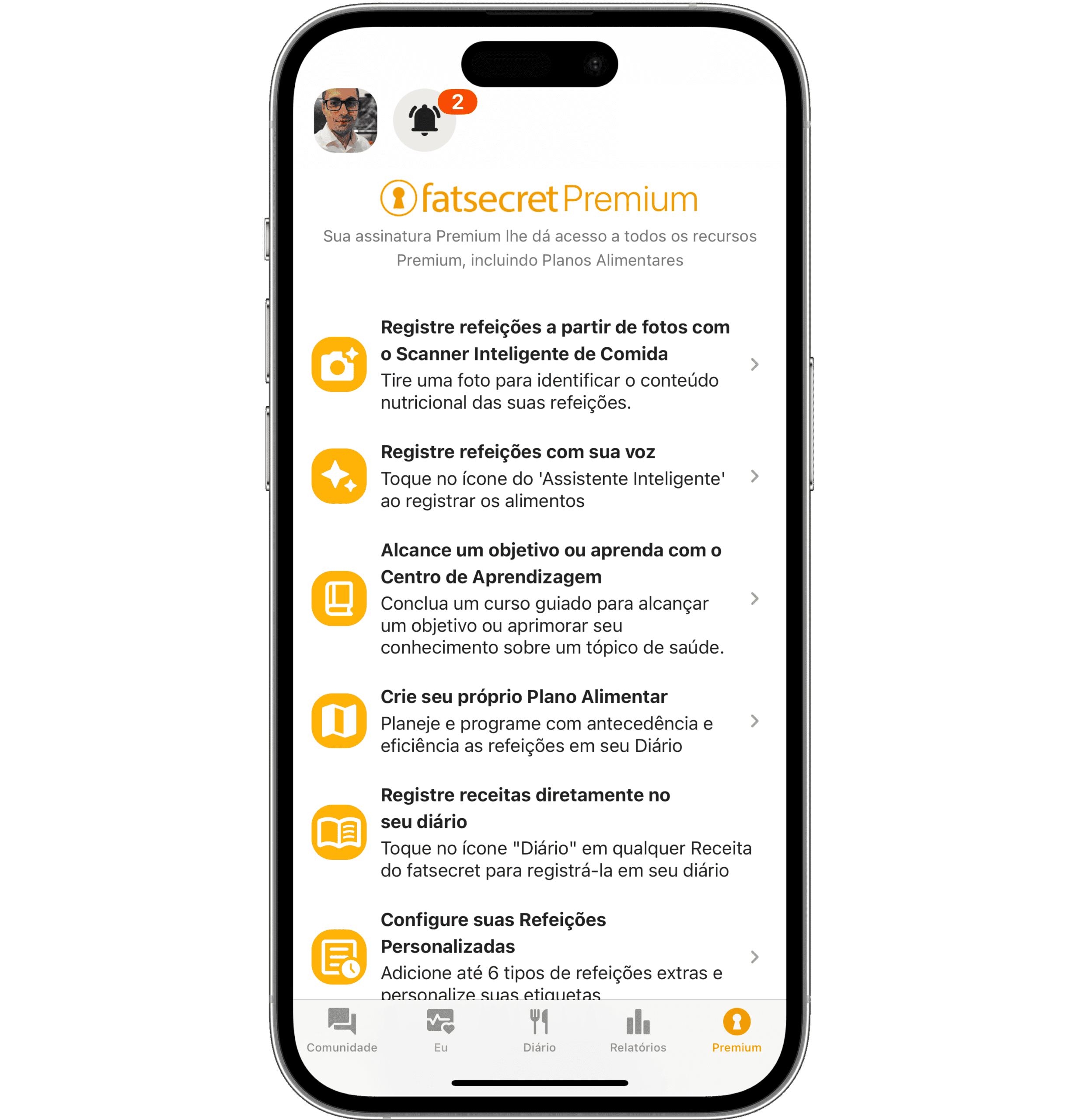 Alcance seus objetivos de emagrecimento com o fatsecret