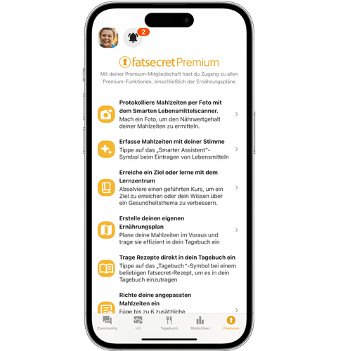 Erreiche deine Abnehmziele mit fatsecret
